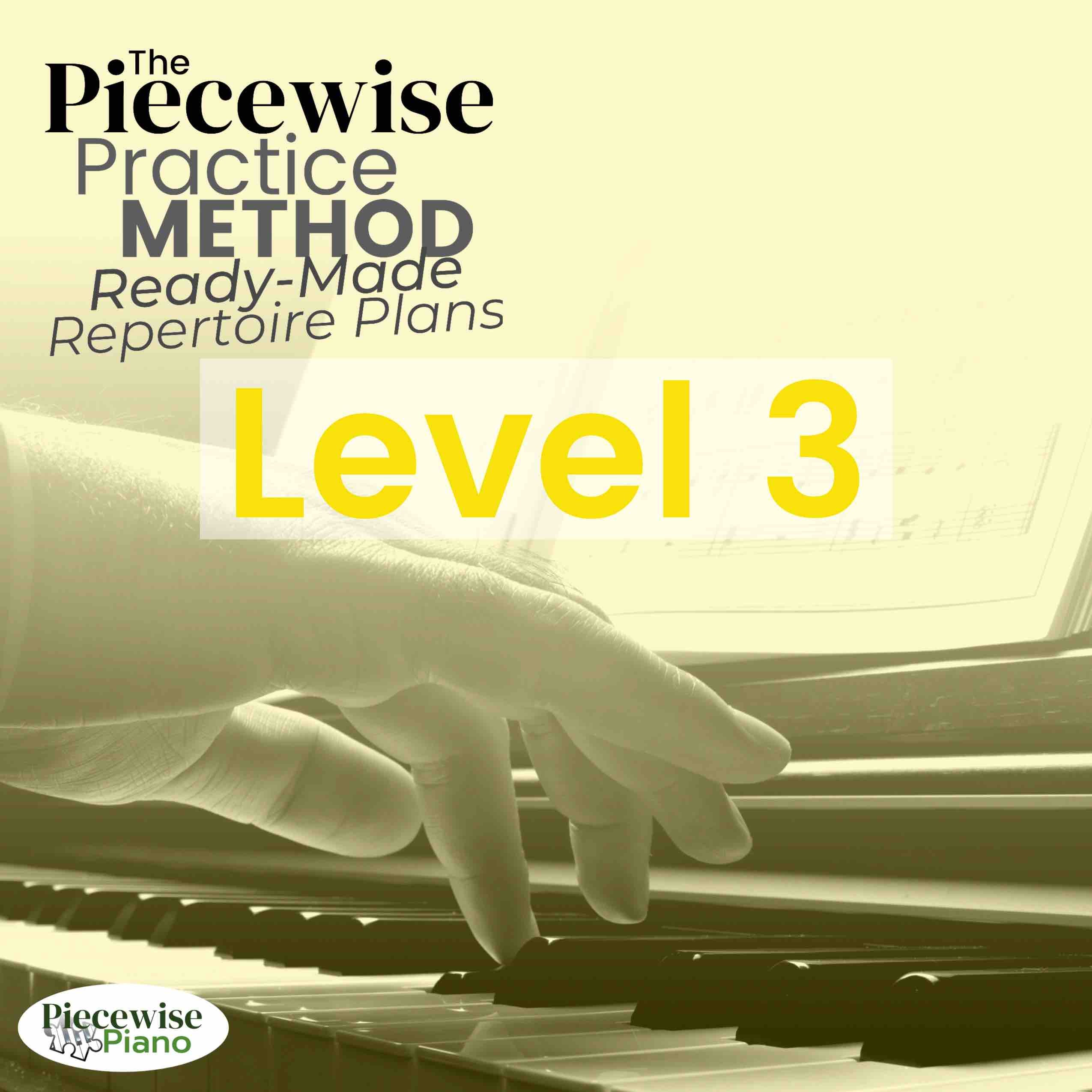 Level 3 – Piecewise Piano